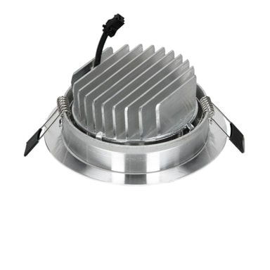 5x LED COB infällda spotlights infälld armatur Spotlight lampa runt 5W ...