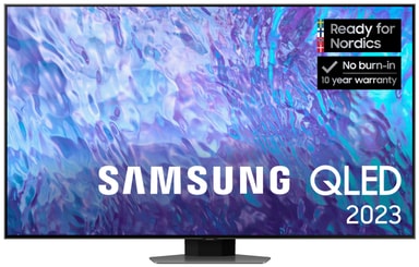 Samsung 75" Q80C 4K QLED Smart TV (2023) - Elgiganten