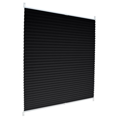 ECD Germany veckad persienner Klemmfix utan borrning 110x150 cm svart ...