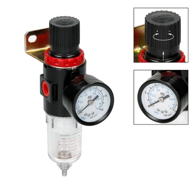 Vattenunderhållsenhet tryckluft tryckreducerare filterkompressor 1/4 ...