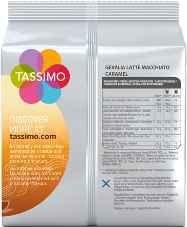 Tassimo Gevalia Caramel Macchiato kapslar TAS4031657 - Elgiganten