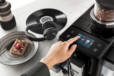 DeLonghi Rivelia Helautomatisk Kaffemaskin EXAM440.55.B - Elgiganten ...