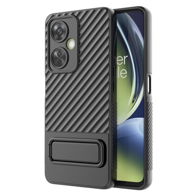SKALO OnePlus Nord CE 3 Lite 5G Twill 2.0 TPU skal med ställ - Svart ...