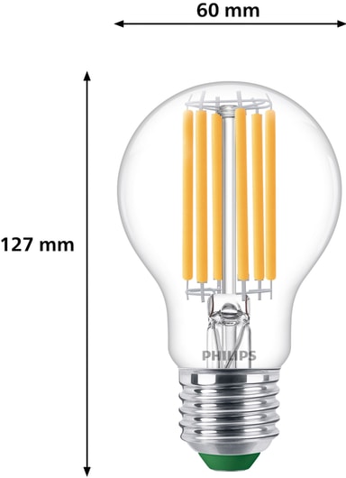 Philips Classic LED-glödlampa 5.2W A60 E27 - Elgiganten