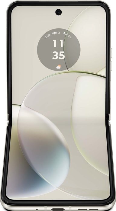 Motorola Razr 40 5G smartphone 8/256GB (Vanilla Cream) - Elgiganten