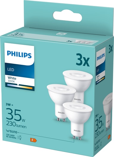 Philips Classic LED glödlampor 3W GU10 - Elgiganten - Elgiganten