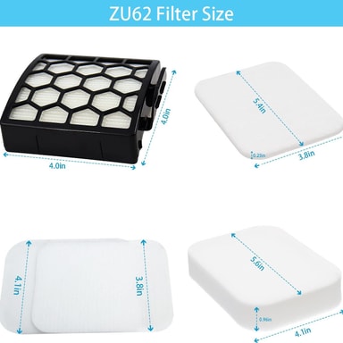 Dammsugarfilter Shark ZU60/ZU62/ZU62C/NV150/NV151/NV251/NV255 - Elgiganten