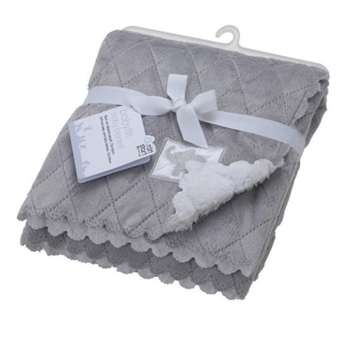 Rätt Start Quiltad Filt Grå - Elgiganten - Elgiganten