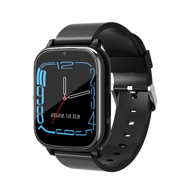 Smart klocka med puls, blodtryck, GPS-positionering Svart - Elgiganten