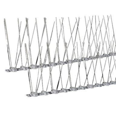 Fågelpiggar - inga fler fågelbon & bajs 15-piggar Silver - Elgiganten ...