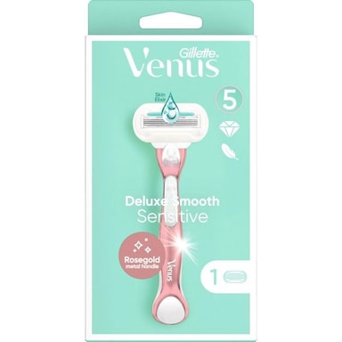 Gillette Venus Deluxe Smooth Sensitive Razor 1UP - Elgiganten