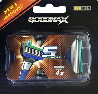 GoodMax5 för män, 4-pack rakblad - Elgiganten - Elgiganten