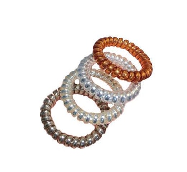 Hårtofsar 10-pack, metallfärgade - Elgiganten - Elgiganten