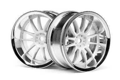 Work Xsa 02C Wheel 26Mm Chrome/White (6Mm Offset) - Elgiganten - Elgiganten