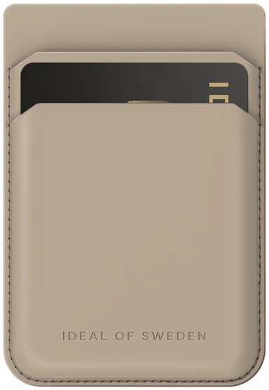 Ideal of Sweden MagSafe korthållare (beige) - Elgiganten - Elgiganten