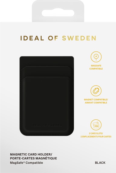 Ideal of Sweden MagSafe korthållare (svart) - Elgiganten