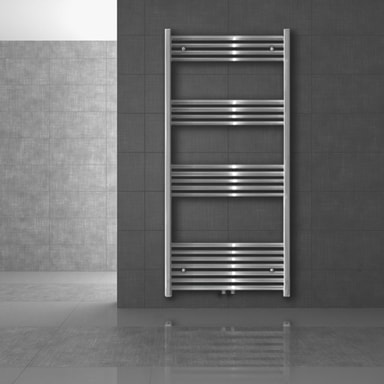 450 x 900 mm badrumsradiatorn Handduks torrare medieanslutning KYLARE ...