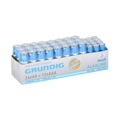 24-pack AA-batterier & 12-pack AAA-batterier - Elgiganten - Elgiganten