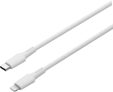 Sandstrøm USB-C till Lightning-kabel (3 m) - Elgiganten - Elgiganten