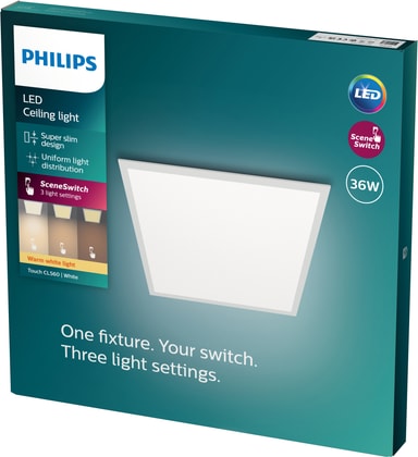 Philips Squared Touch taklampa 36 W - Elgiganten - Elgiganten