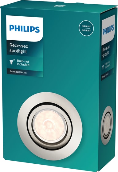 Philips Donegal taklampa GU10 (silver) - Elgiganten - Elgiganten