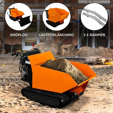 Bandburen Bensindriven Minidumper & Tipper - Elgiganten