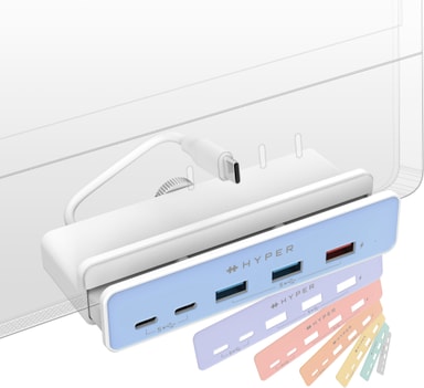 Hyper HyperDrive 5-i-1 USB-C-hubb för iMac 24" - Elgiganten - Elgiganten