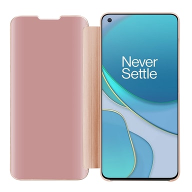 OnePlus 8T Plånboksfodral Skal (Rosa) - Elgiganten - Elgiganten