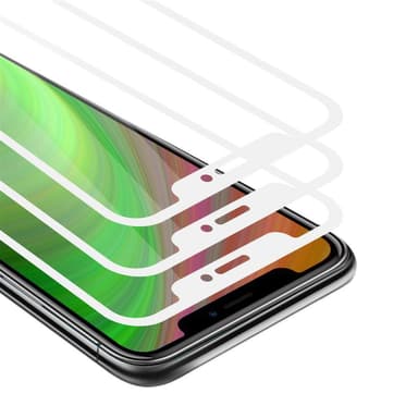 iPhone XS MAX 3x Skyddsglas Skyddsfilm Skärmskydd - Elgiganten