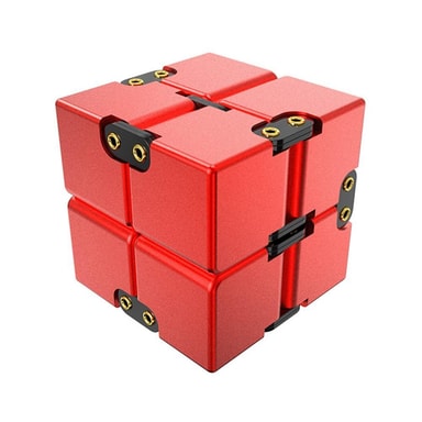 Fidget Toy Stress Avslappning Infinite Cube Flip Kub Röd - Elgiganten ...