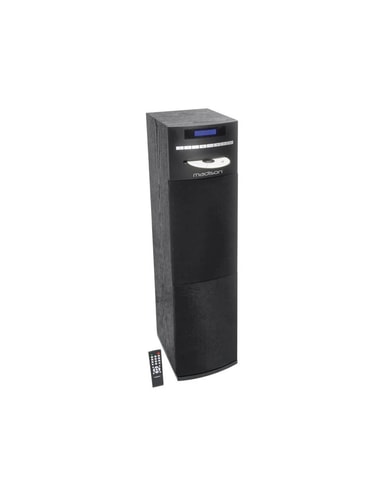 Madison Multimedia Tower med DAB+ & Bluetooth (svart) - Elgiganten ...