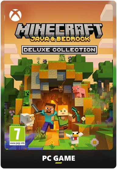 Minecraft Java & Bedrock Deluxe Collection - PC Windows - Elgiganten