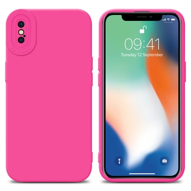 Skal iPhone XS MAX Fodral Case (Rosa) - Elgiganten