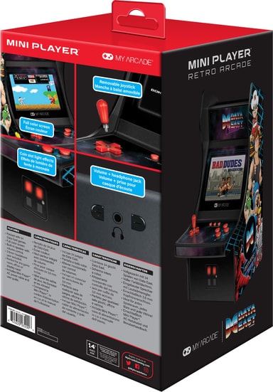 My Arcade Mini Player 10" Data East Hits Retro spelkonsol - Elgiganten