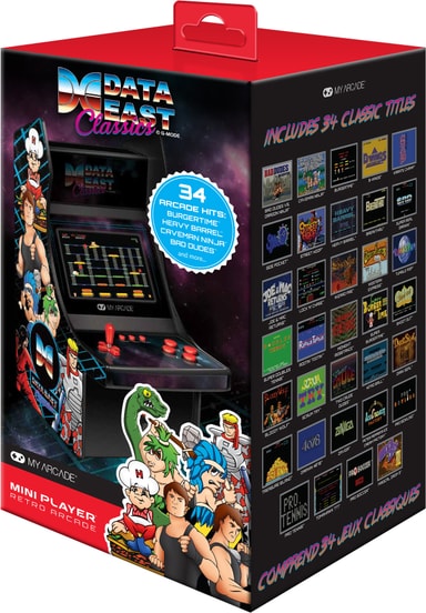 My Arcade Mini Player 10" Data East Hits Retro spelkonsol - Elgiganten