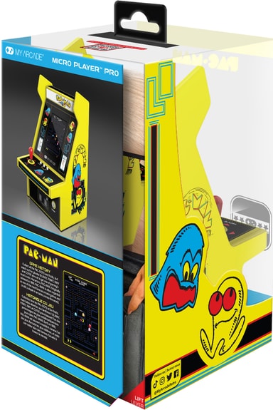 My Arcade Micro Player Pro 6.7” Pac-Mac Retro spelkonsol - Elgiganten ...