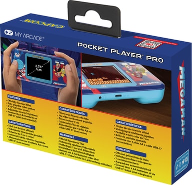 My Arcade Pocket Player Pro Mega Man handhållen konsol - Elgiganten