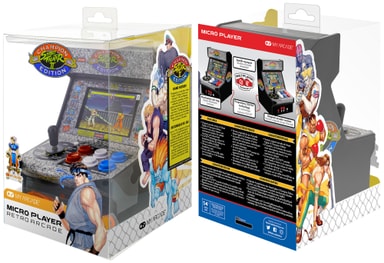 My Arcade Micro Player Pro 7.5” Street Fighter II Retro spelkonsol ...
