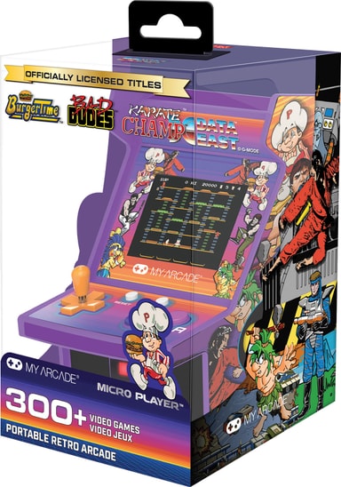 My Arcade Micro Player Pro 6,75” Data East Hits Retro spelkonsol ...