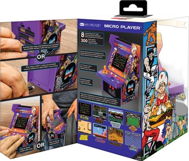 My Arcade Micro Player Pro 6,75” Data East Hits Retro spelkonsol ...