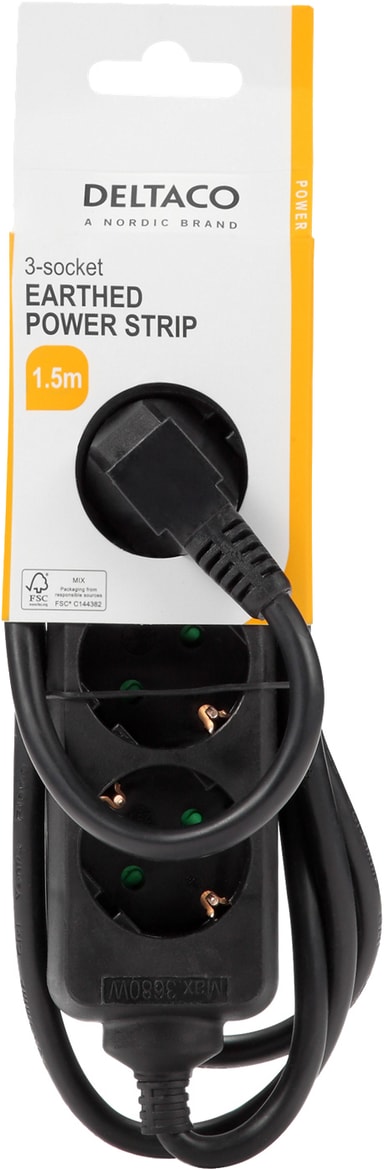 Deltaco vägguttag GT-0320 - Elgiganten