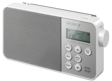 Sony DAB+ Radio XDR-S40DBP (vit) - Elgiganten
