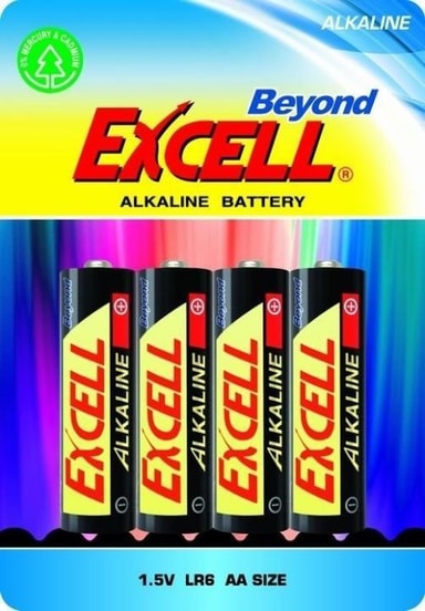 Beyond Excell AA (LR6), batteri, alkaline, 120-pack - Elgiganten ...