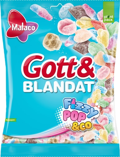 Malaco Gott & Blandat Fizzy Pop & Co - Elgiganten - Elgiganten