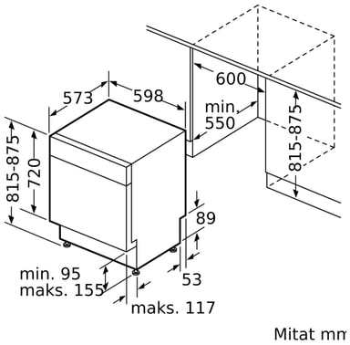 Bosch Serie 4 Diskmaskin SMU4HVW72S (vit) - Elgiganten - Elgiganten