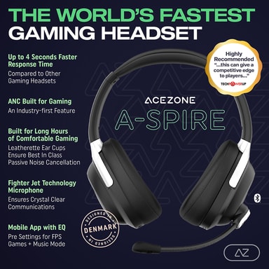 AceZone A-Spire ANC gamingheadset - Elgiganten - Elgiganten