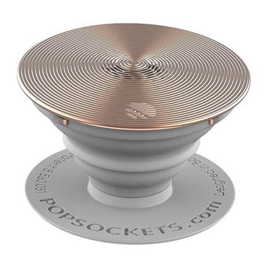 PopSockets mobilhållare (twist rose gold aluminum) - Elgiganten