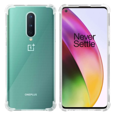 OnePlus 8 Skal Fodral Case (Genomskinlig) - Elgiganten