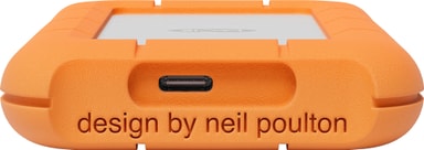 LaCie Rugged Mini extern SSD 1TB (orange) - Elgiganten - Elgiganten