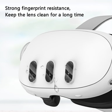 Oculus Meta Quest 3 VR WOLMTT Lens Protector härdat glas film - Elgiganten